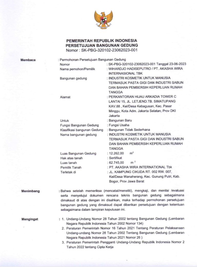 Tahun 2021 Izin Mendirikan Bangunan (IMB) Kini Diganti Persetujuan Bangunan Gedung (PBG ...